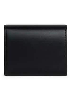 Celine Small Triomphe Wallet In Glossy Calfskin