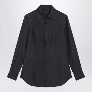 Gucci Silk Poplin Shirt - Blue