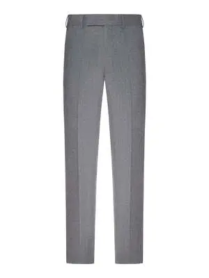 Zegna Tailored Wool Trousers - Multicolor