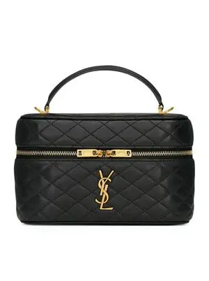 Saint Laurent Gaby Vanity Bag - Black