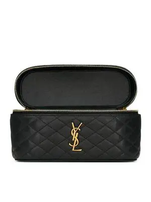 Saint Laurent Gaby Vanity Bag - Black