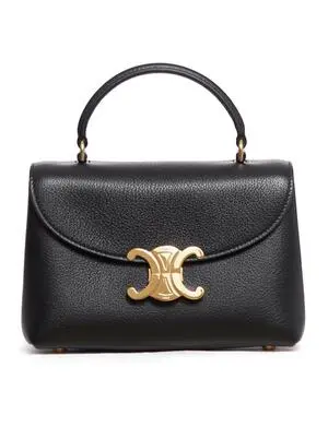 Celine Teen Nino Bag In Calfskin - Black