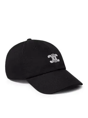 Celine Lightweight Cotton Twill Richelieu Cap