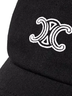 Celine Lightweight Cotton Twill Richelieu Cap