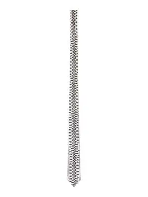 TOM FORD Animal Print Tie - Multicolor