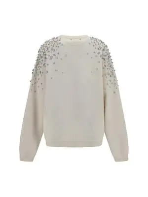 GOLDEN GOOSE Embellished Crewneck Sweatshirt - Multicolor