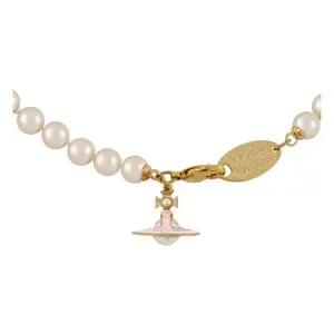 VIVIENNE WESTWOOD Simonetta Pearl Necklace - Gold