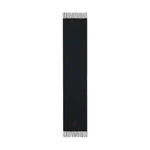 VIVIENNE WESTWOOD Vivienne Logo Embroidered Scarf - Black