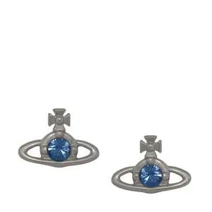 VIVIENNE WESTWOOD Nano Solitaire Earrings - Silver