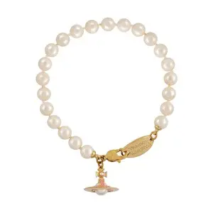 VIVIENNE WESTWOOD Simonetta Pearl Bracelet - Gold