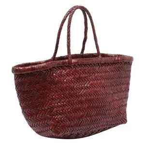 Dragon Diffusion Small Triple Jump Handbag - Red