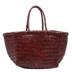 Dragon Diffusion Small Triple Jump Handbag - Red