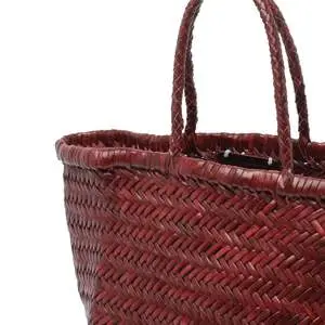 Dragon Diffusion Small Triple Jump Handbag - Red