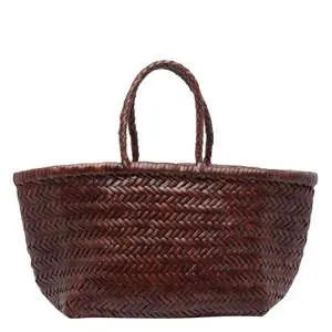 Dragon Diffusion Small Triple Jump Handbag - Brown