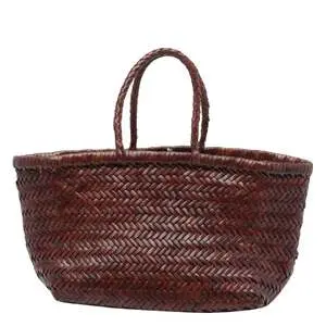 Dragon Diffusion Small Triple Jump Handbag - Brown