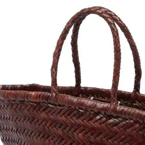 Dragon Diffusion Small Triple Jump Handbag - Brown
