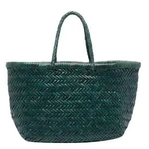Dragon Diffusion Small Triple Jump Handbag - Green