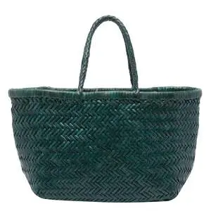 Dragon Diffusion Small Triple Jump Handbag - Green