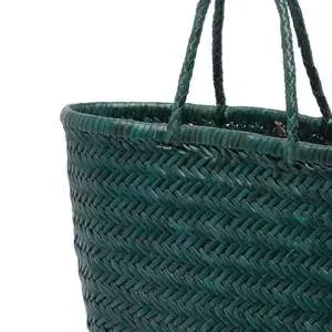 Dragon Diffusion Small Triple Jump Handbag - Green