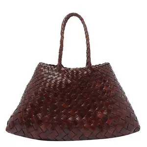 Dragon Diffusion Small Santa Croce Handbag - Brown