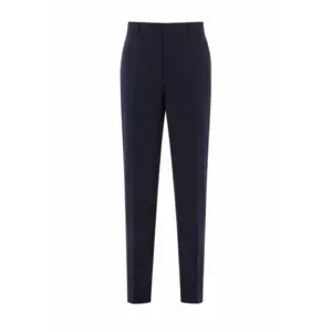 Bottega Veneta Grain De Poudre Wool Pants - Blue