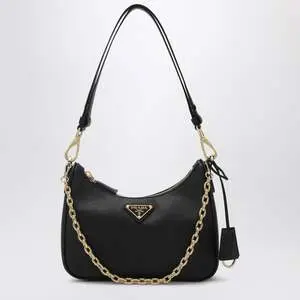 Prada Saffiano Leather Mini Bag - Brown