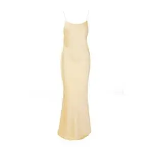 Andamane The Attico Maxi Ninfea Dress - Yellow