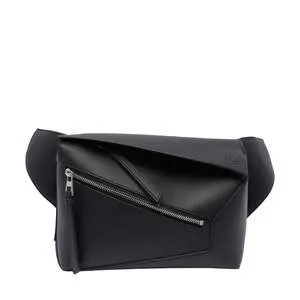 Loewe Small Puzzle Edge Belt Bag - Black