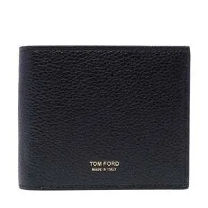 TOM FORD Logo Wallet - Black