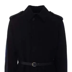 ANN DEMEULEMEESTER Wilmer Car Coat In Virgin Wool