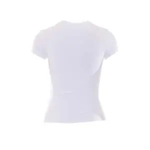 Alexander Wang Fitted Ringer T-shirt With Cherry Print And Logo