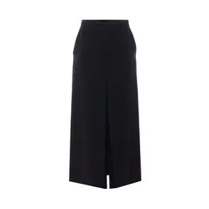 Auralee Pencil Skirt With Front Slit