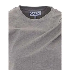 GANNI Heavy Draped T-shirt