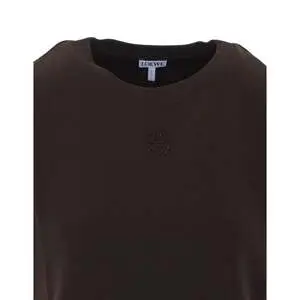 Loewe Asymmetric T-shrit With Mini Anagram Logo