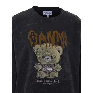 GANNI Forest Teddy Sweatshirt