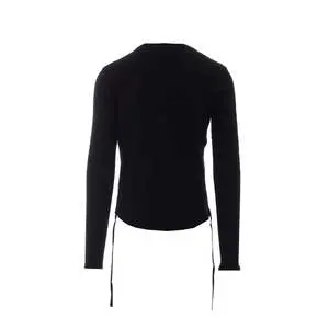 ANN DEMEULEMEESTER Hamar Wrinkled Long Sleeves T-shirt