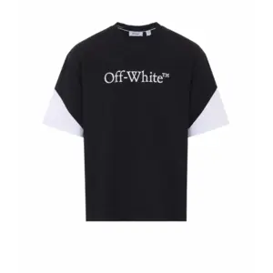 Off-White Negative Big Bookish Skate T-shirt - Black
