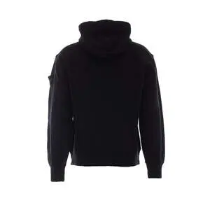 Stone Island Logo Zipped Hoodie