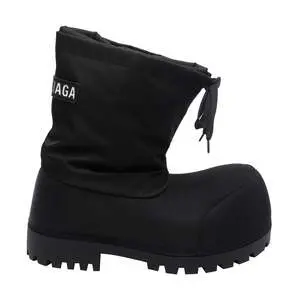 Balenciaga Alaska Low Booties - Black