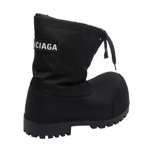 Balenciaga Alaska Low Booties - Black