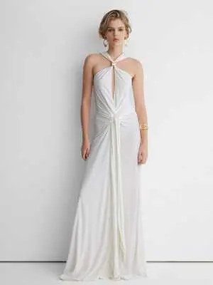 ATELIER Draped Maxi Dress