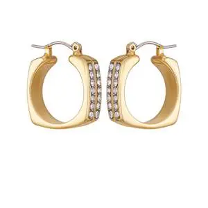 Vince Camuto Small Square Hoop Earrings