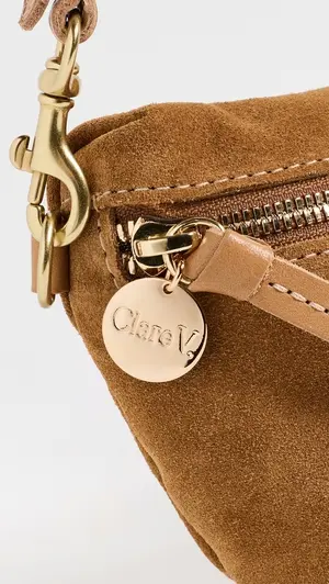 Clare V. Petite Fanny Suede Belt Bag