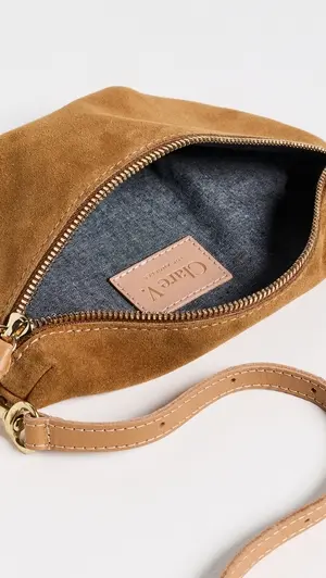 Clare V. Petite Fanny Suede Belt Bag