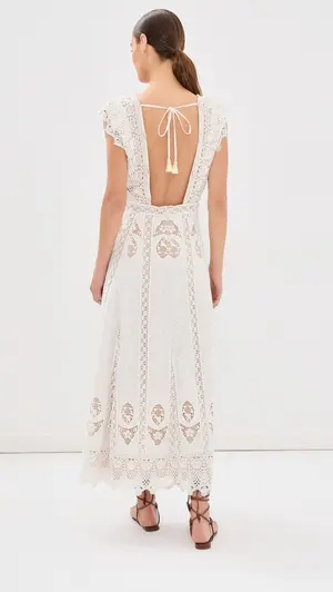 Johanna Ortiz Grace In The Open Fields Maxi Dress