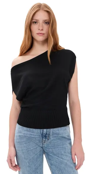 Ramy Brook Chet Wool Sweater - Black