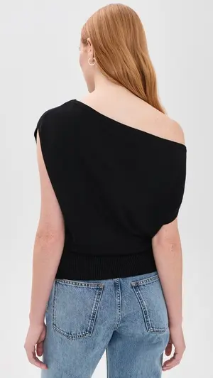 Ramy Brook Chet Wool Sweater - Black