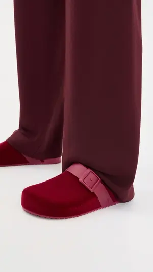 Melissa Cozy Velvet Clogs