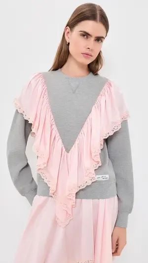 Sandy Liang Tumble Sweatshirt