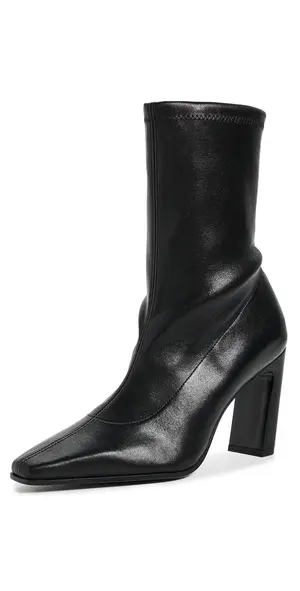 STUART WEITZMAN Stassi Stretch Booties - Black